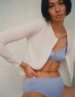 Araks Josephine Hipster With Crochet Trim