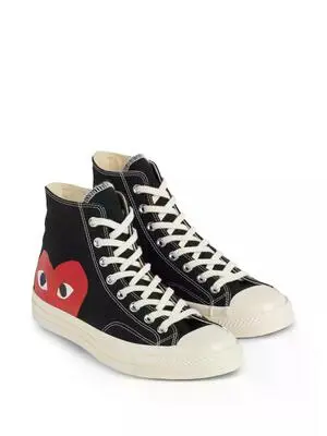 Play Comme Des Garcon X Converse Chuck 70 Big Heart Sneakers