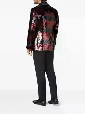 BILLIONAIRE Sequined Peak-lapel Blazer