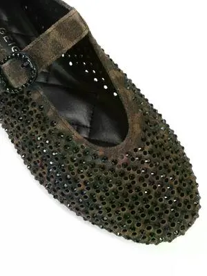 Kurt Geiger Embellished Ballet Flats