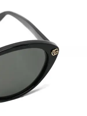 Gucci Full-rim Sunglasses - Black