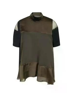 Sacai Paneled Blouses