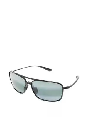 Maui Jim Double-bridge Rectangle-frame Sunglasses