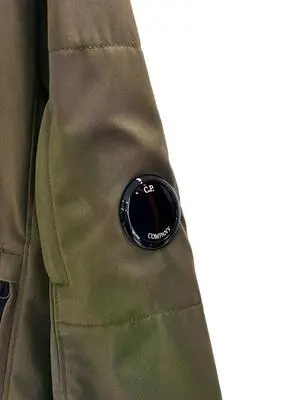 C.P. COMPANY Logo-detail Hooded Bomber Jacket