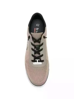 BUGATTI Logo-patch Mesh Sneakers
