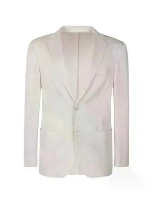Eleventy Notched-lapels Single-breasted Blazer