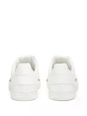 Valentino Garavani Backnet Calfskin Sneakers - White