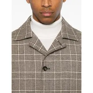 Tagliatore Prince Of Wales Check Shirt Jacket