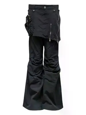Hache Zip Detail Skirt Trousers