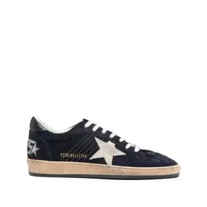 GOLDEN GOOSE Suede Low-top Sneakers With Star Appliqu