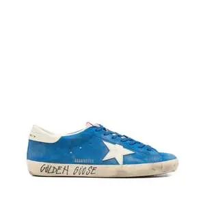 GOLDEN GOOSE Suede Low-top Sneakers With Star Motif