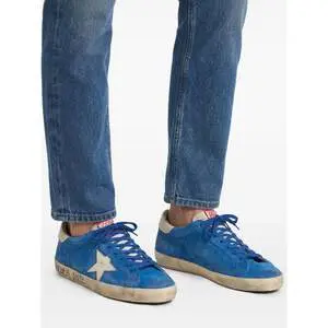 GOLDEN GOOSE Suede Low-top Sneakers With Star Motif
