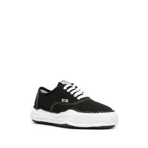 Mihara Yasuhiro Low Top Canvas Trainers - Black