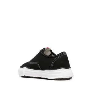 Mihara Yasuhiro Low Top Canvas Trainers - Black