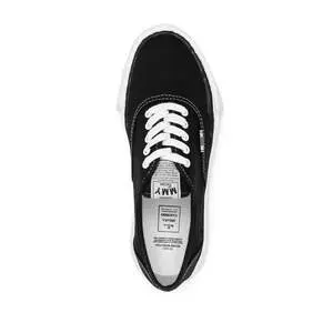 Mihara Yasuhiro Low Top Canvas Trainers - Black