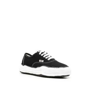 Mihara Yasuhiro Low Top Canvas Trainers - Black