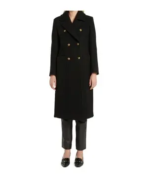 Marella Wool Blend Bouclé Coat
