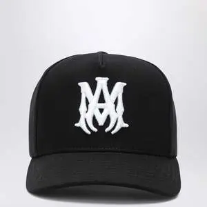 Amiri Baseball Cap With Embroidered Logo - Black