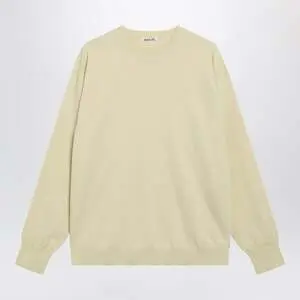 Auralee Cotton Crew Neck Sweater