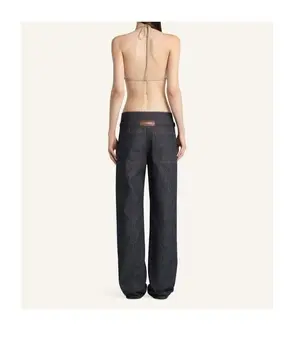COURREGES Courrèges High Waisted Belted Jeans