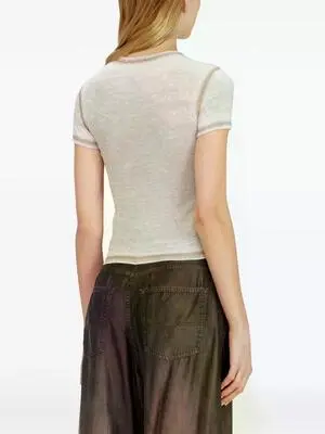 DIESEL® Slim Fit Graphic T-shirt With Embellishments
