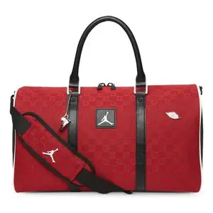 JORDAN Air Monogram 25l Duffle Bag - Varsity Red