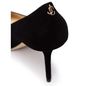 JIMMY CHOO Suede Pointed Toe High Heel Pumps