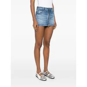 Alexander Wang Denim Mini Shorts