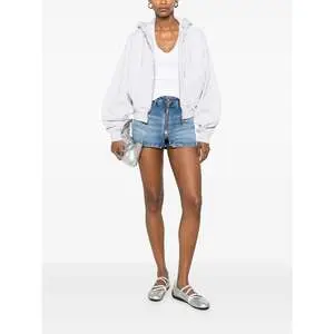 Alexander Wang Denim Mini Shorts