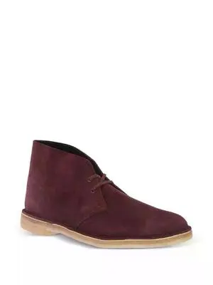 Clarks Desert Ankle Boots - Red
