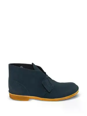 Clarks Suede Desert Boots - Blue