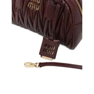Miu Miu Matelassé Leather Tote Bag