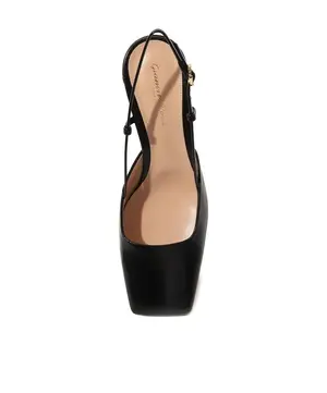 GIANVITO ROSSI Square-headed High Heel Slingbacks