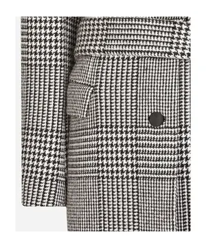 Dolce & Gabbana Checked Single-breasted Coat