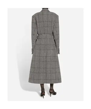 Dolce & Gabbana Checked Single-breasted Coat