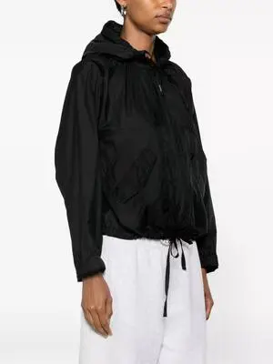 Aspesi Drawstring Hem Hooded Coat