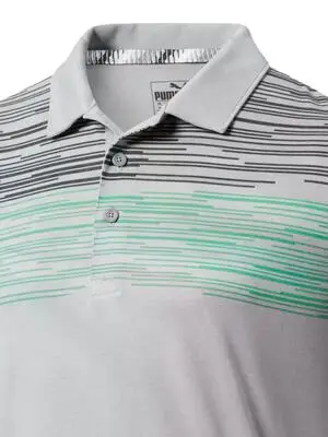 PUMA Pin High Striped Polo Shirt