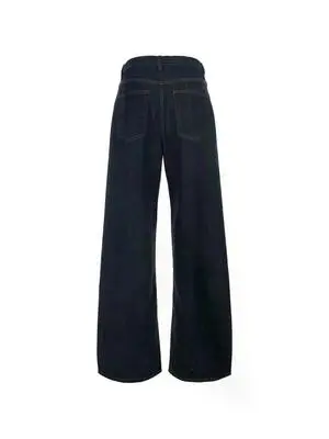 Contrast Stitching Jeans For Women