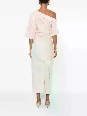Bernadette Bowery Floral-embroidered Dress