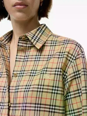 Burberry Classic Fit Check Cotton Shirt