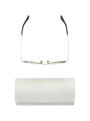 Burberry Metal Check Pilot Sunglasses