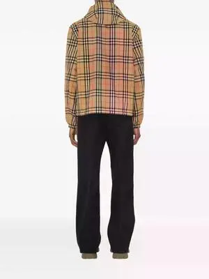 Burberry Reversible Check Hooded Jacket