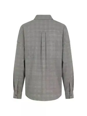 SITUATIONIST Tartan-check Wool Shirt