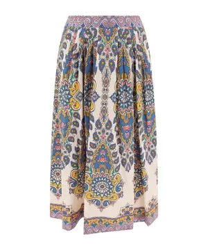 Etro Paisley Printed Midi Skirt