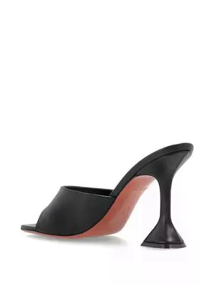 Amina Muaddi Lupita Leather Sandals