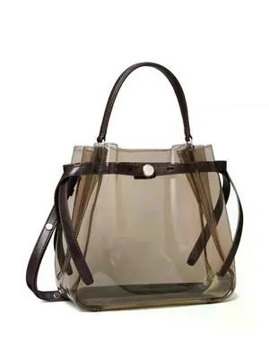 Tory Burch Romy Clear Bucket Bag