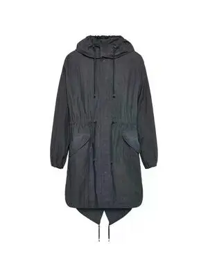 MAISON MARGIELA Drawstring Hooded Parka Coat