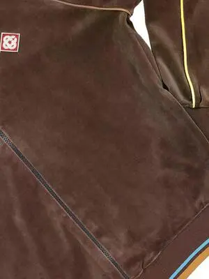 Casablanca Velour Logo-patch Jacket