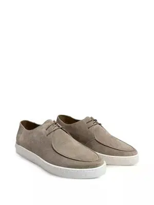 POCHE PARIS Suede Derby Shoes