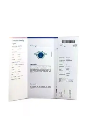 LB EXCLUSIVE Sapphire And Diamond Halo Ring In Platinum